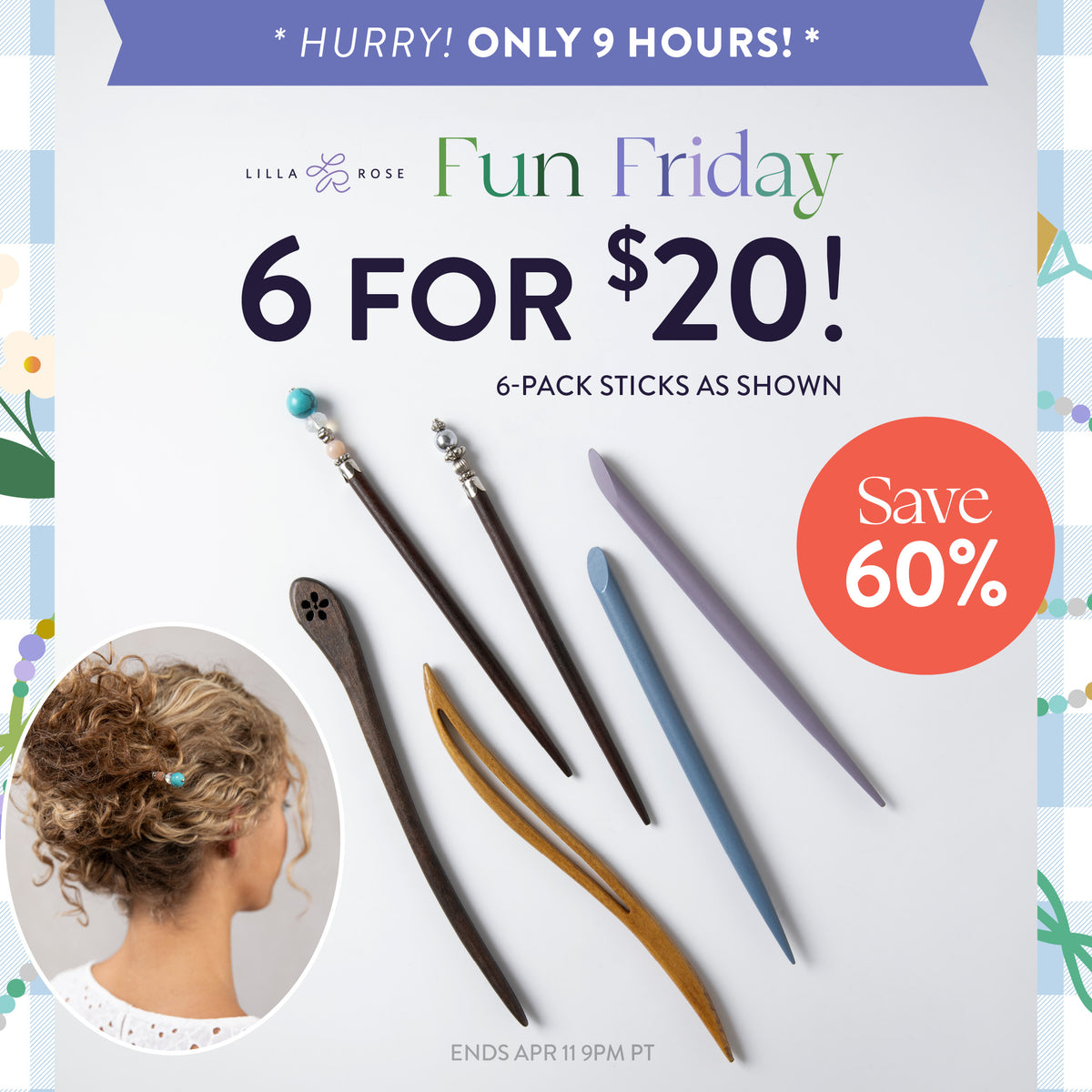 Fun Friday Stick 6-pk #4884 – Lilla Rose